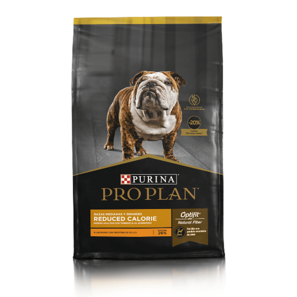 Pro Plan Reducido En Calorías Perro Raza Mediana Y Grande 12 Kg | DIPET.CL