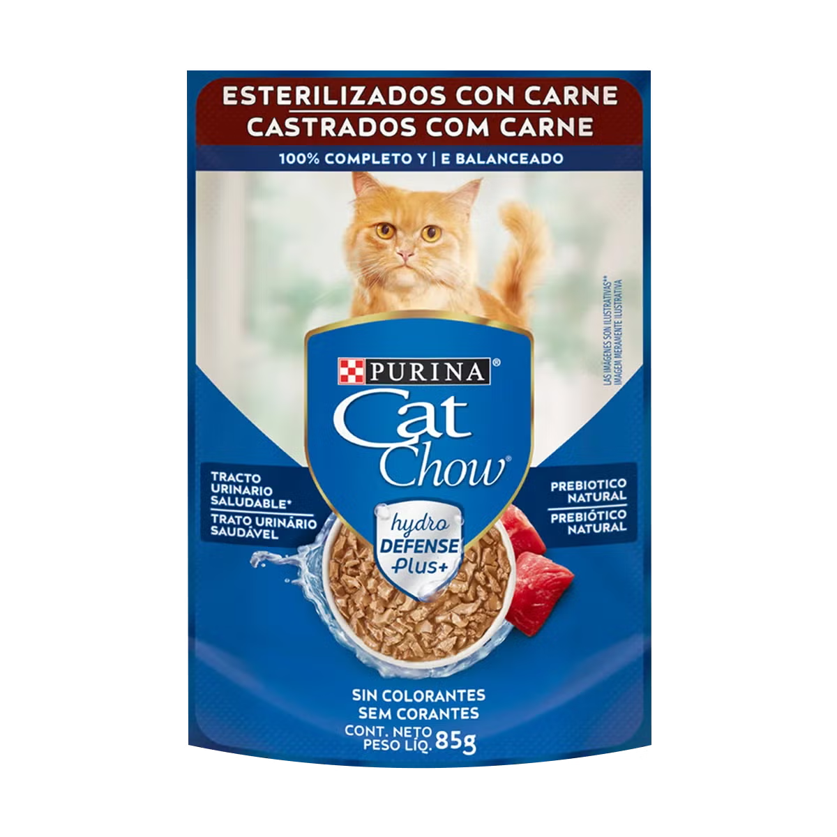 Cat Chow Adultos Esterilizado Carne Sobre 85 Gr – DIPET