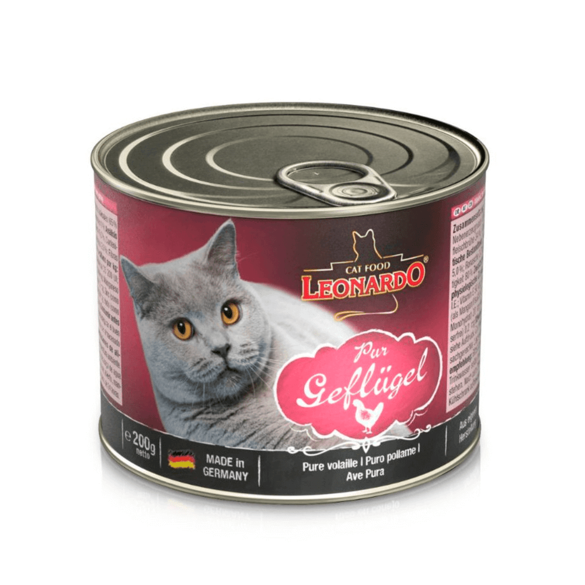 Leonardo Latas Quality Selection Ave 200 Gr | DIPET.CL