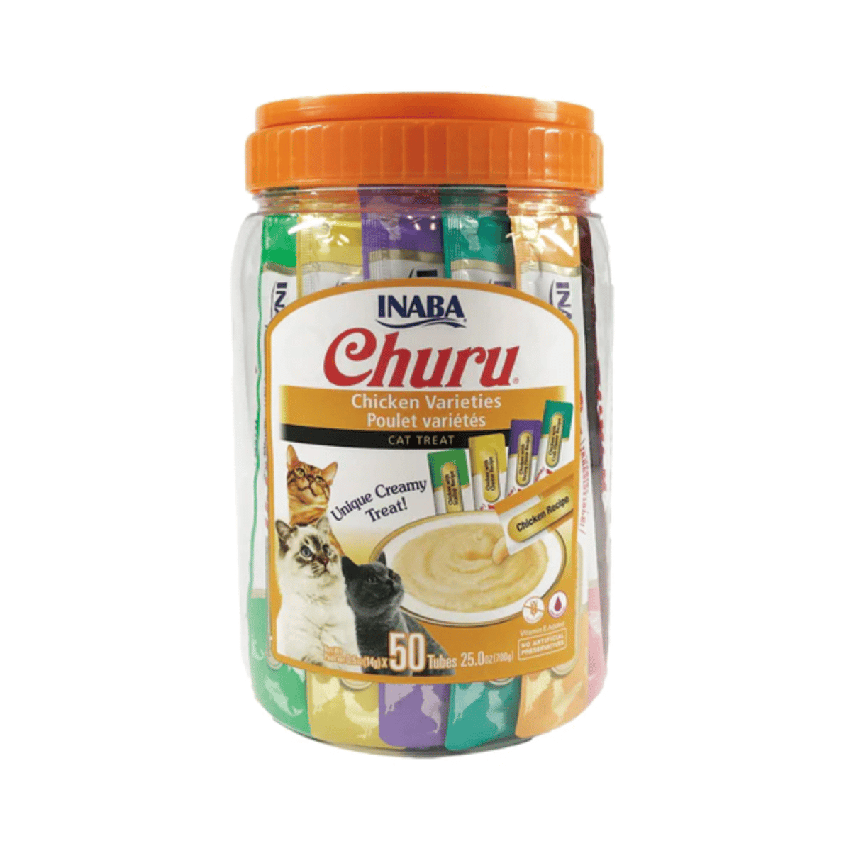Churu Pollo Variedades 50 Tubos | DIPET.CL